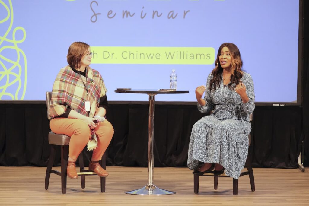 Dr. Chinwé Williams – Speaker, Therapist, Best Selling Author